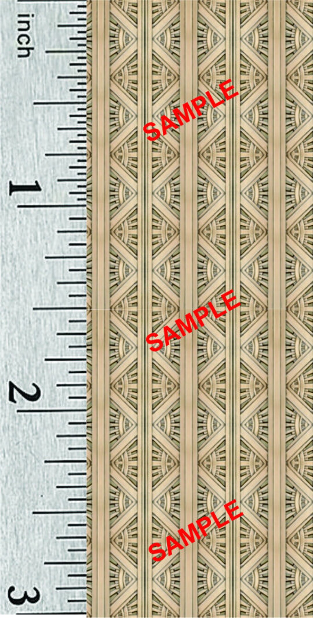 Quarter Scale, Half Scale and 1:144 Scale Miniature Art Deco Dollhouse ...