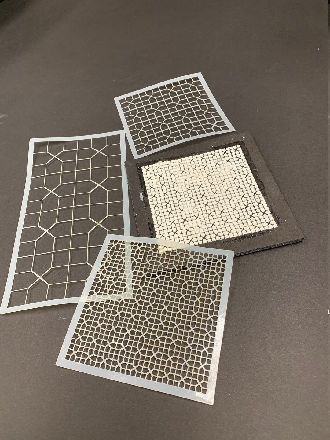 Patio Stone Stencil for Miniatures - Etsy