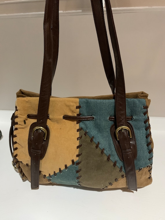 Vintage patchwork purse - Gem