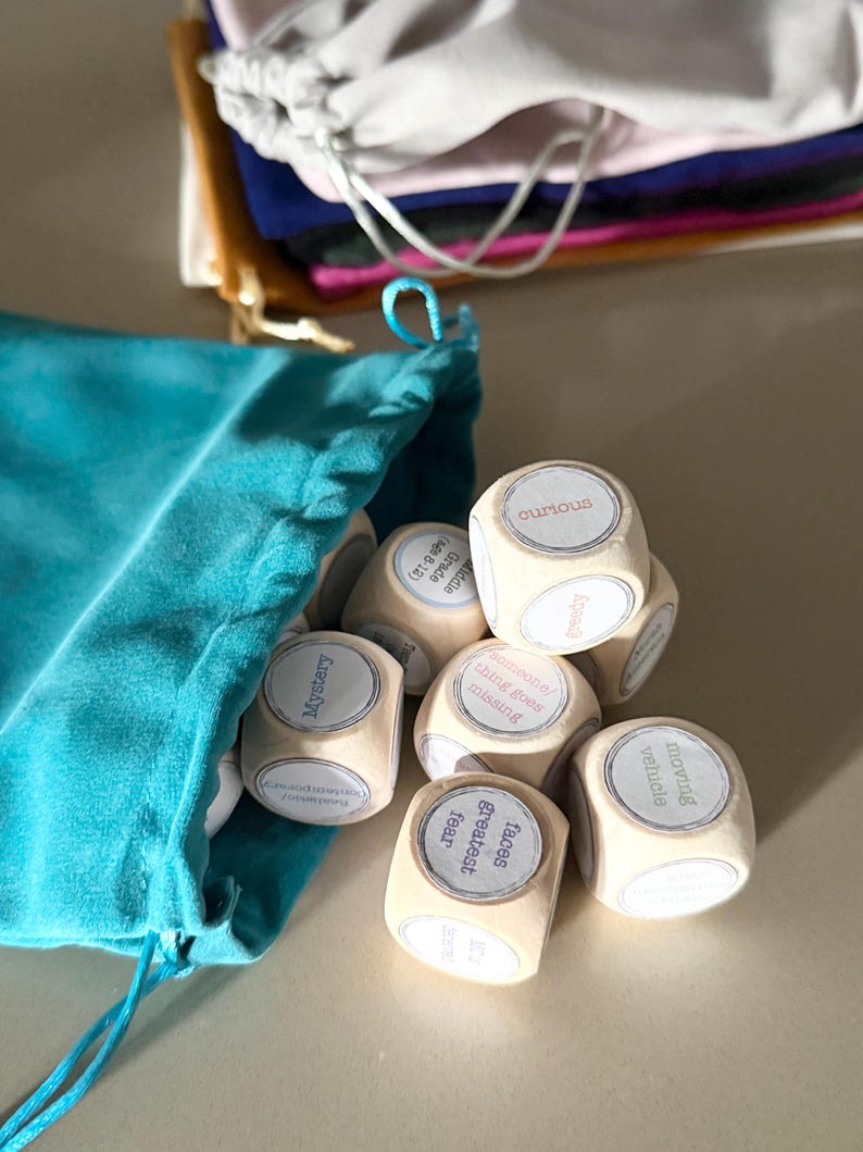 Creative Writing Dice - Story Prompt Inspiration - Writer's Block Help ...