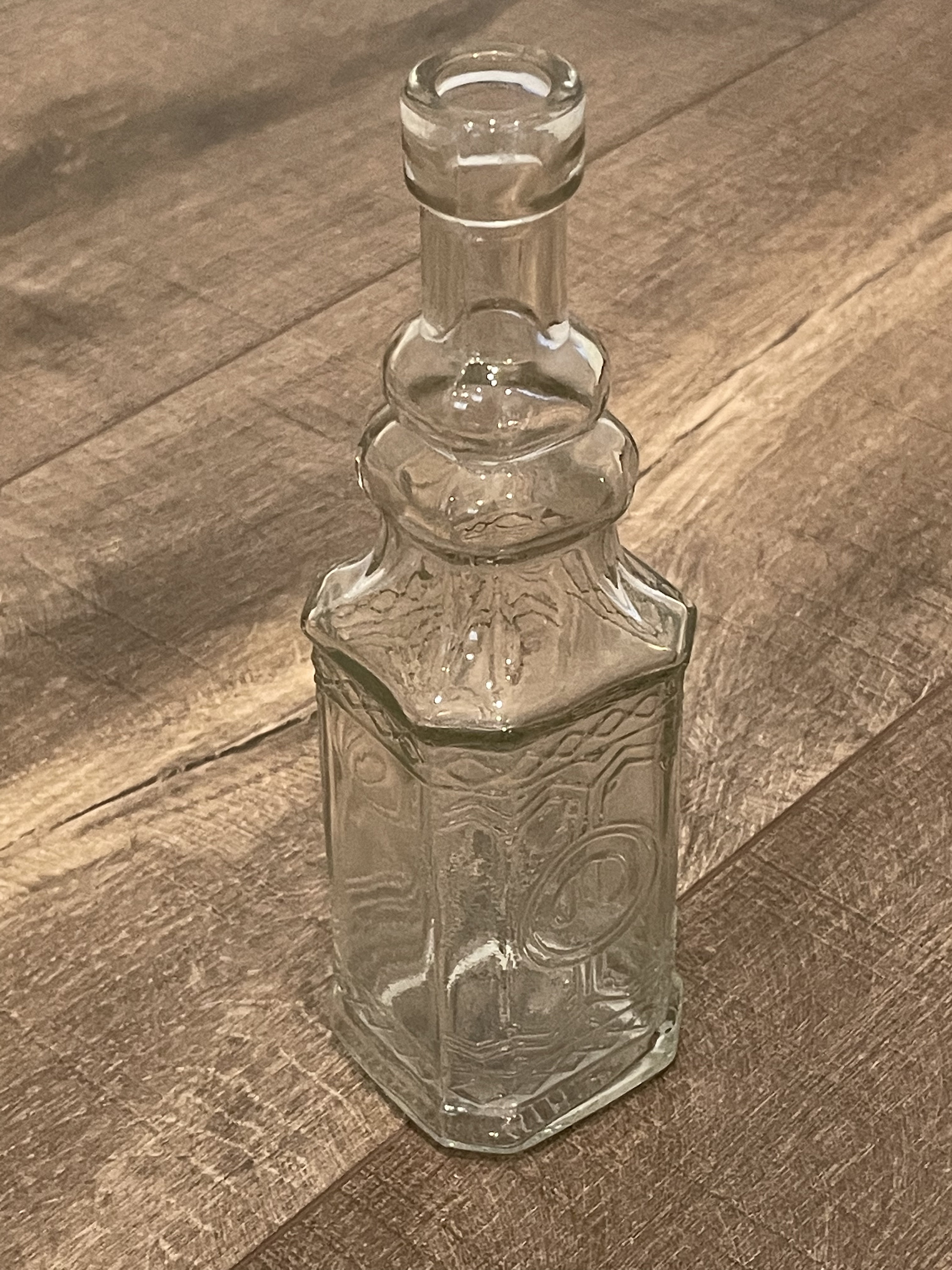 Small Ornate Glass Bottles Cultural Intrigue Glass Bottle Glass Bottle ...