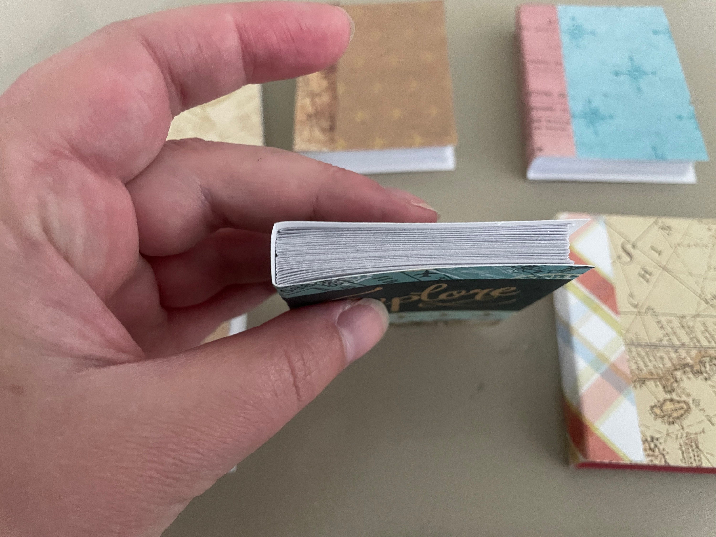 SET OF 3 Handmade Mini Paperback Notebooks Various Themed Notebooks ...