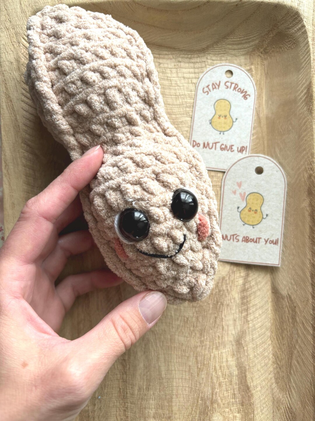 Emotional Support Peanut, Stuffed Peanut, Peanut Toy, Squishy Peanut ...