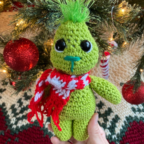 Baby Grinch Doll - Etsy
