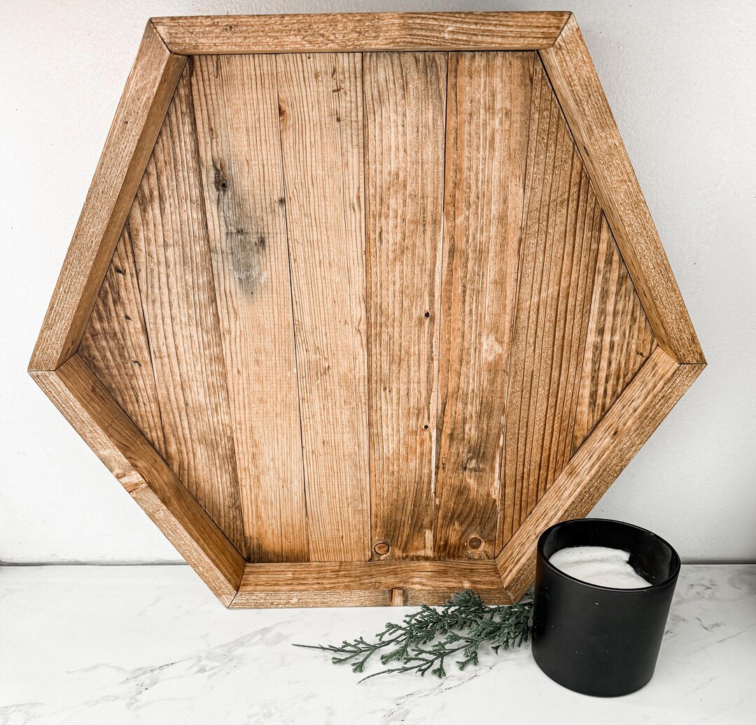 Large Hexagonal Tray-decorative Tray-bedroom Catch Tray-bathroom ...