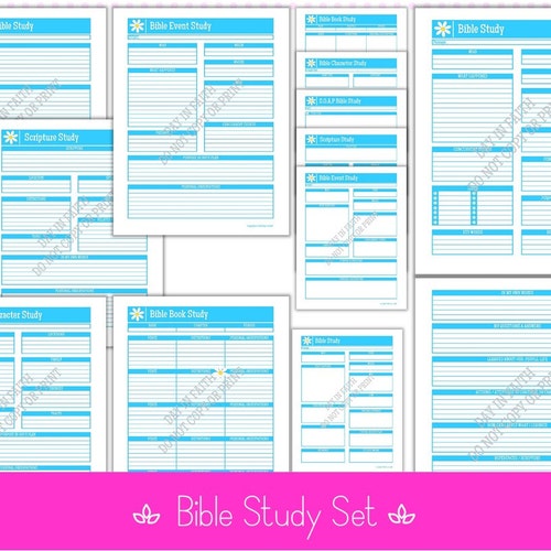 Inductive Bible Study Printable: Summer Printable Digital | Etsy