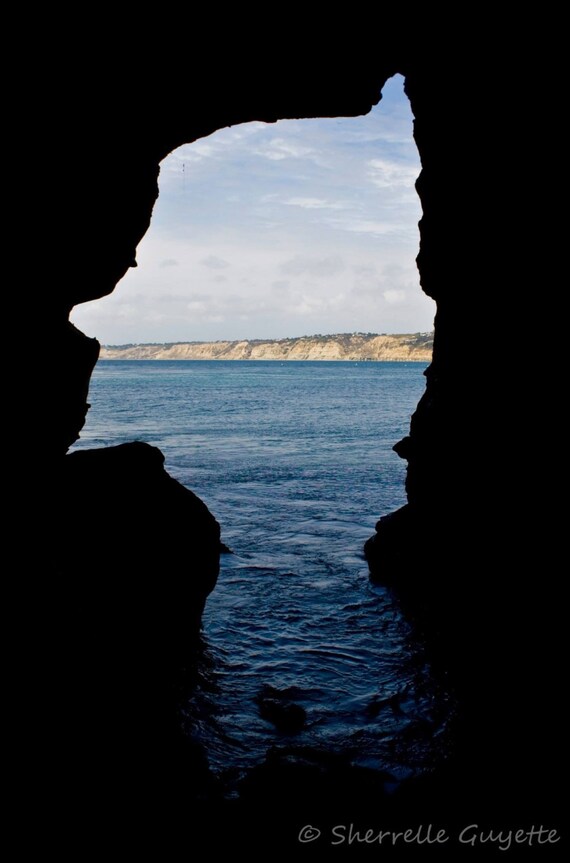 Items similar to 5x7 California Cave Wildlife Frame Print Matted and ...