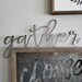Gather Metal Sign - Etsy