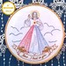 Embroidery Kit the Divine Mercy - Saint Faustina - Divine Mercy Sunday ...