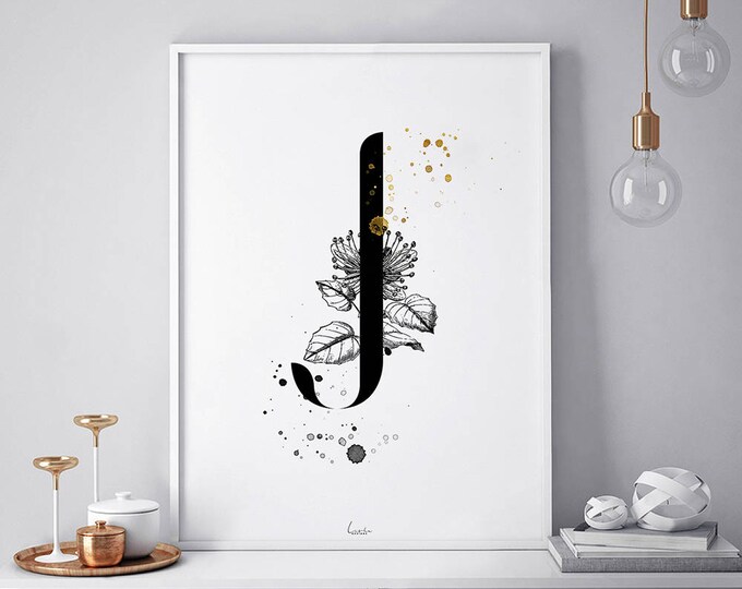 Letter & Poster Font Prints Alphabet Typography - Etsy