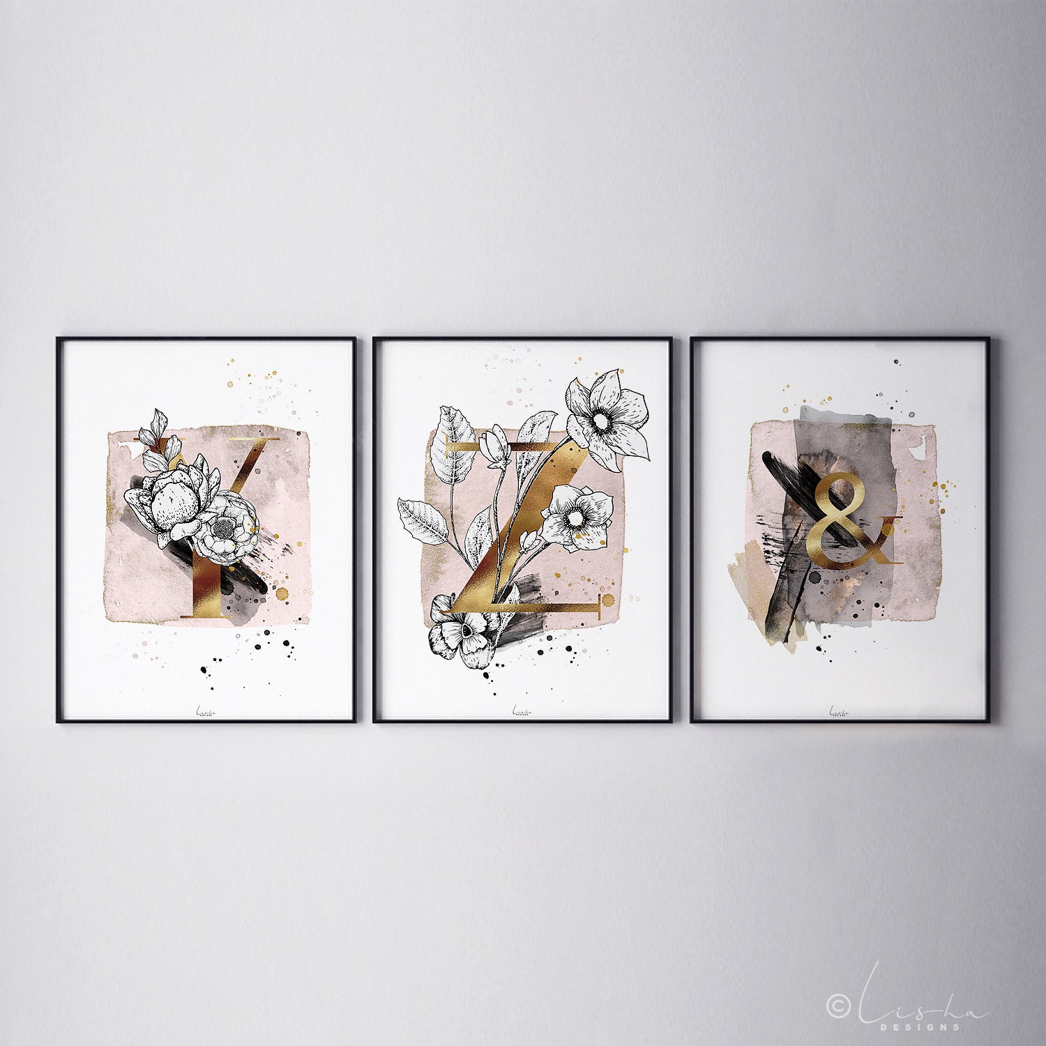 Letter, A Z, Poster, Font, Prints, Alphabet, Typography, Initials, Typo ...