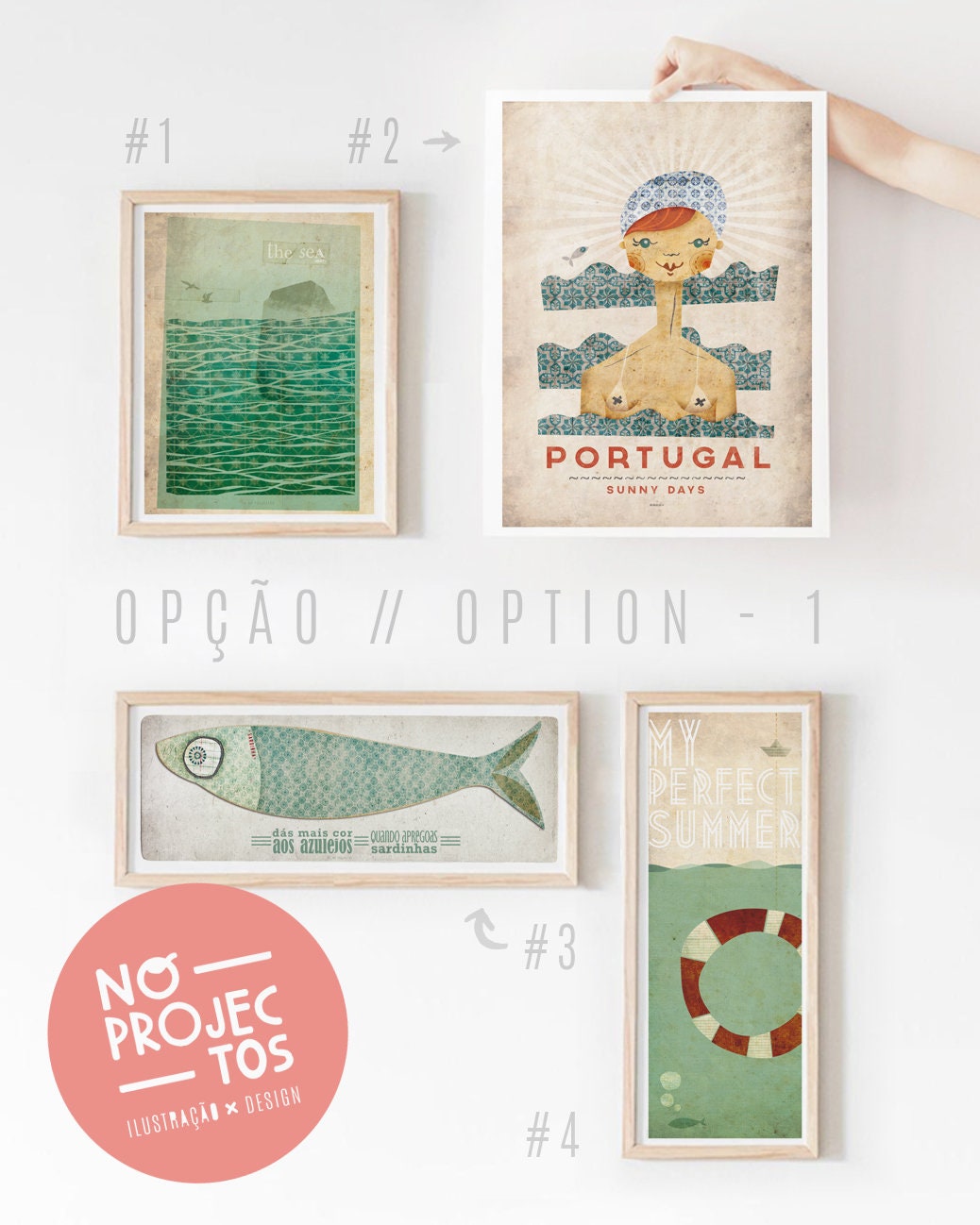 SALE Set of 4 SUMMER posters Wall Art Printing Poster | Etsy