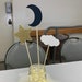 Moon Cloud and Stars Props | Set of 6 | Glitter Gold | Custom Colors ...
