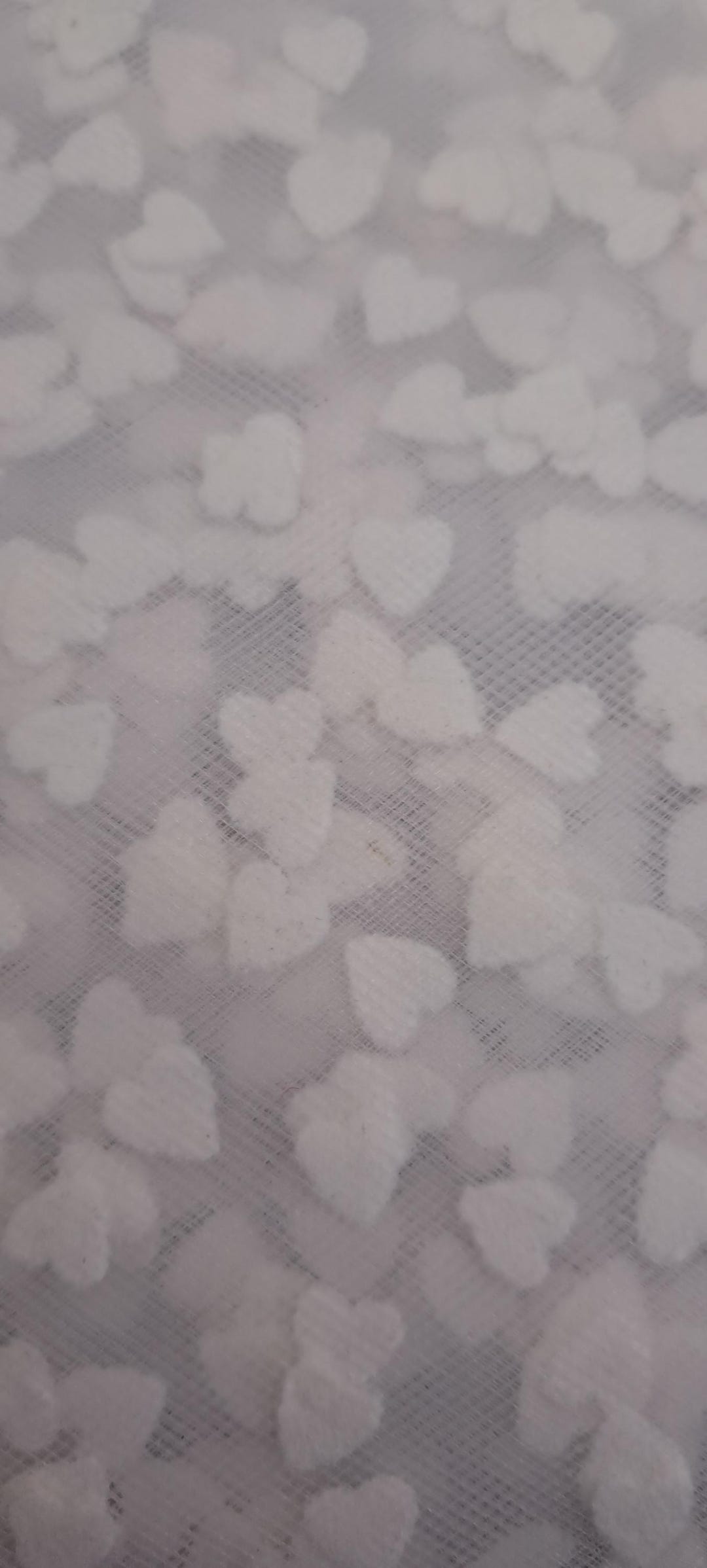 Heart Flocked Tulle and Polka Dot Tulle - Etsy