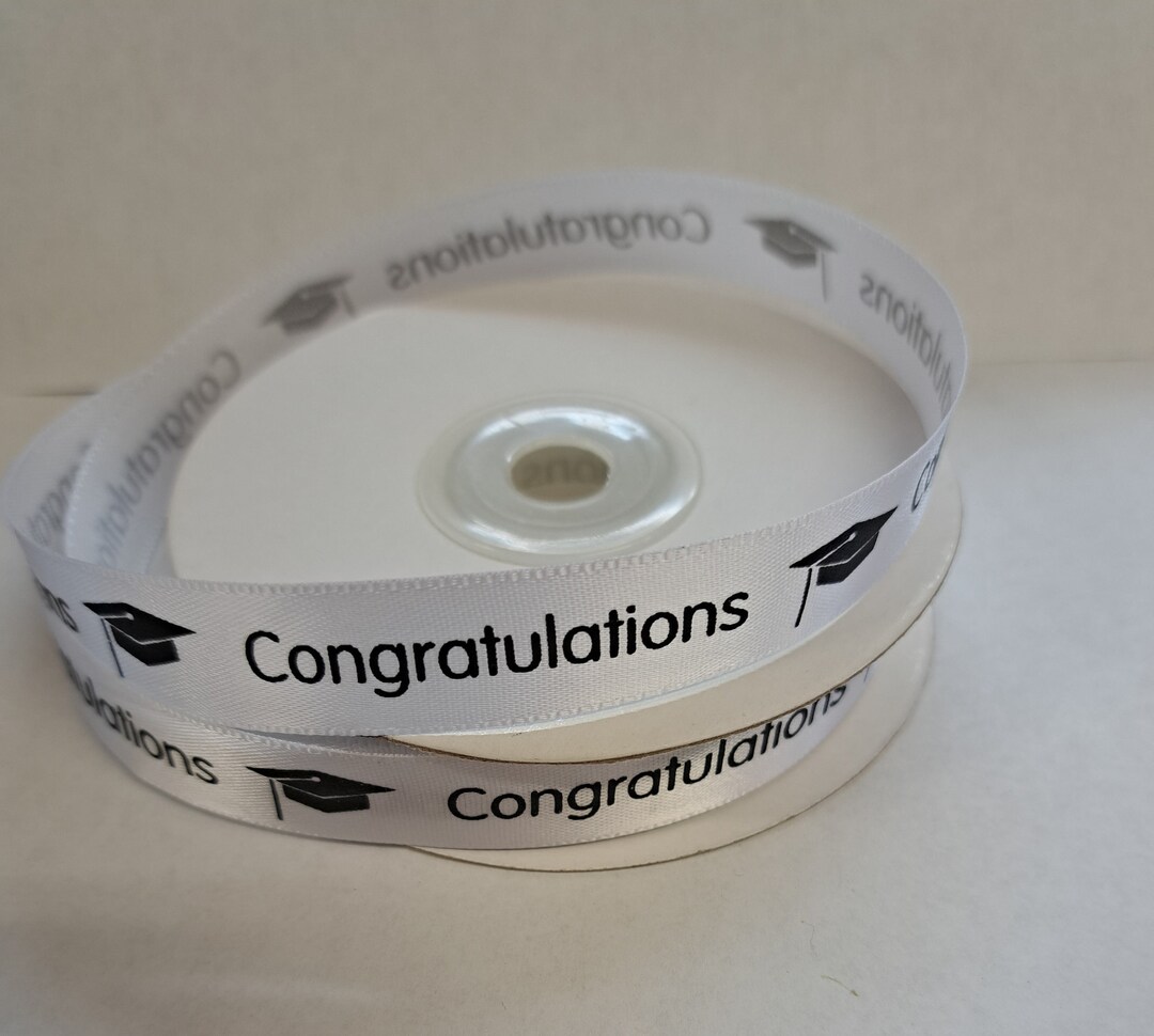Congratulation Ribbon Graduation - Etsy