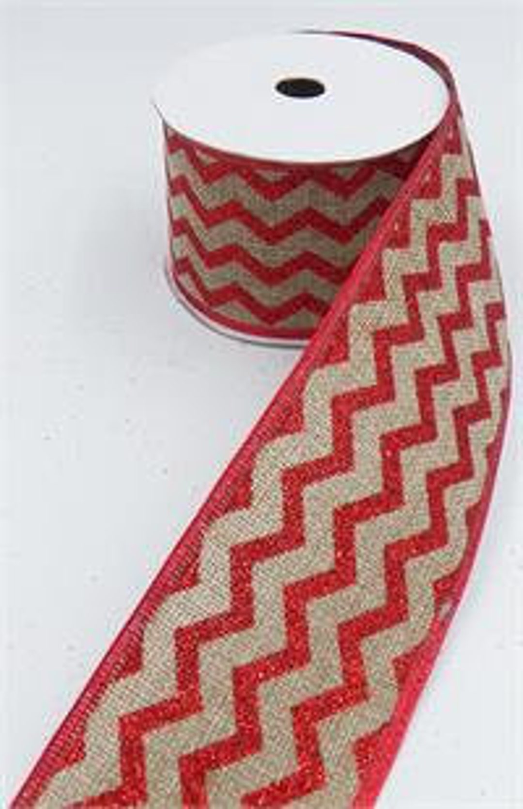 Chevron Christmas Ribbon - Etsy