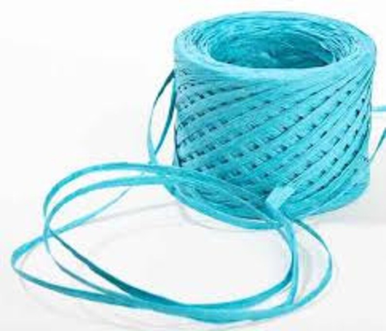 Raffia Ribbon - Etsy