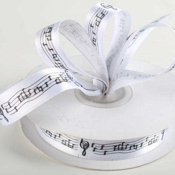 Music Note Ribbon - Etsy