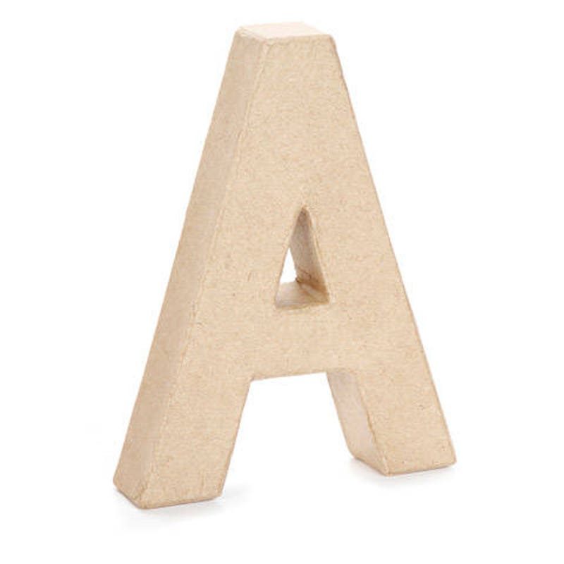 Paper Mache Letters - Etsy