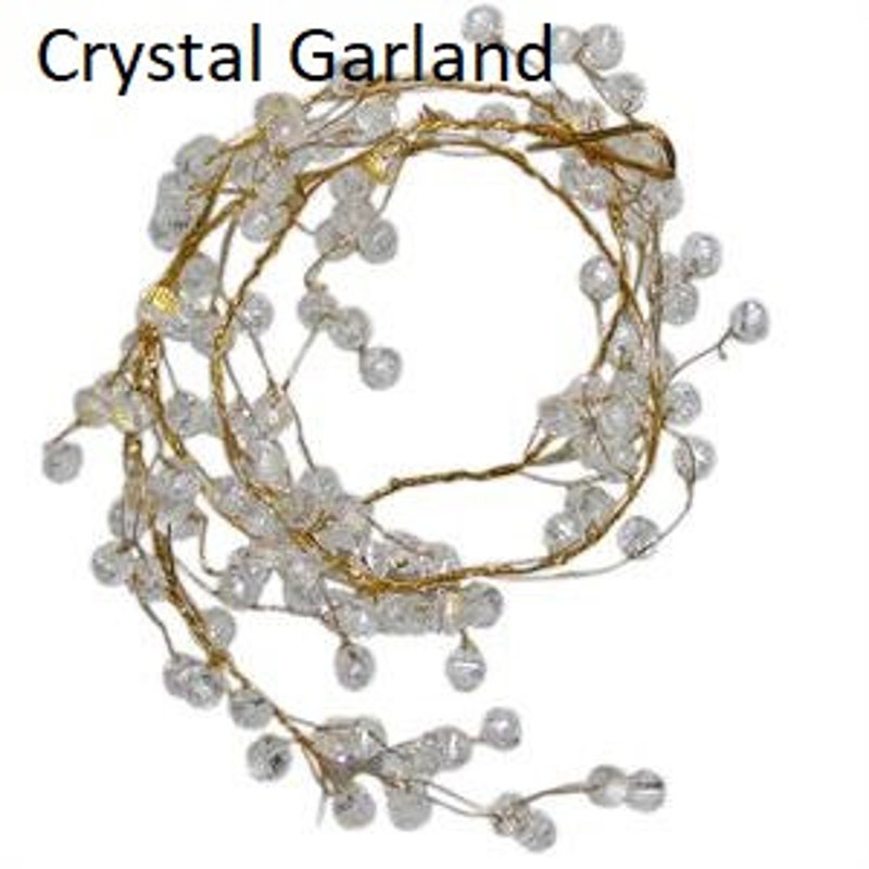Crystal Garland - Etsy