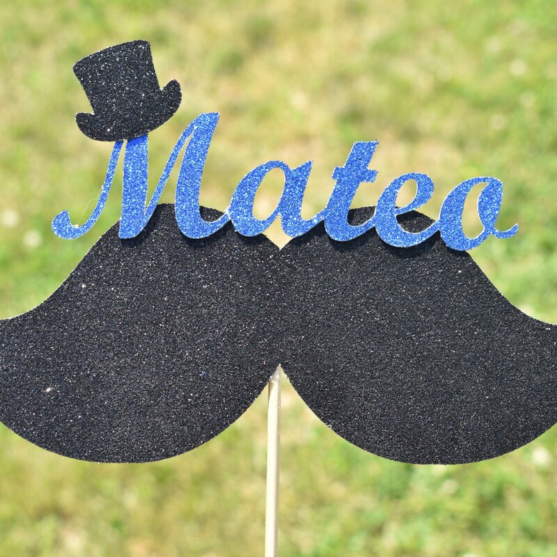 Mustache Cake - Etsy