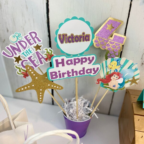 Mermaid Centerpieces - Etsy