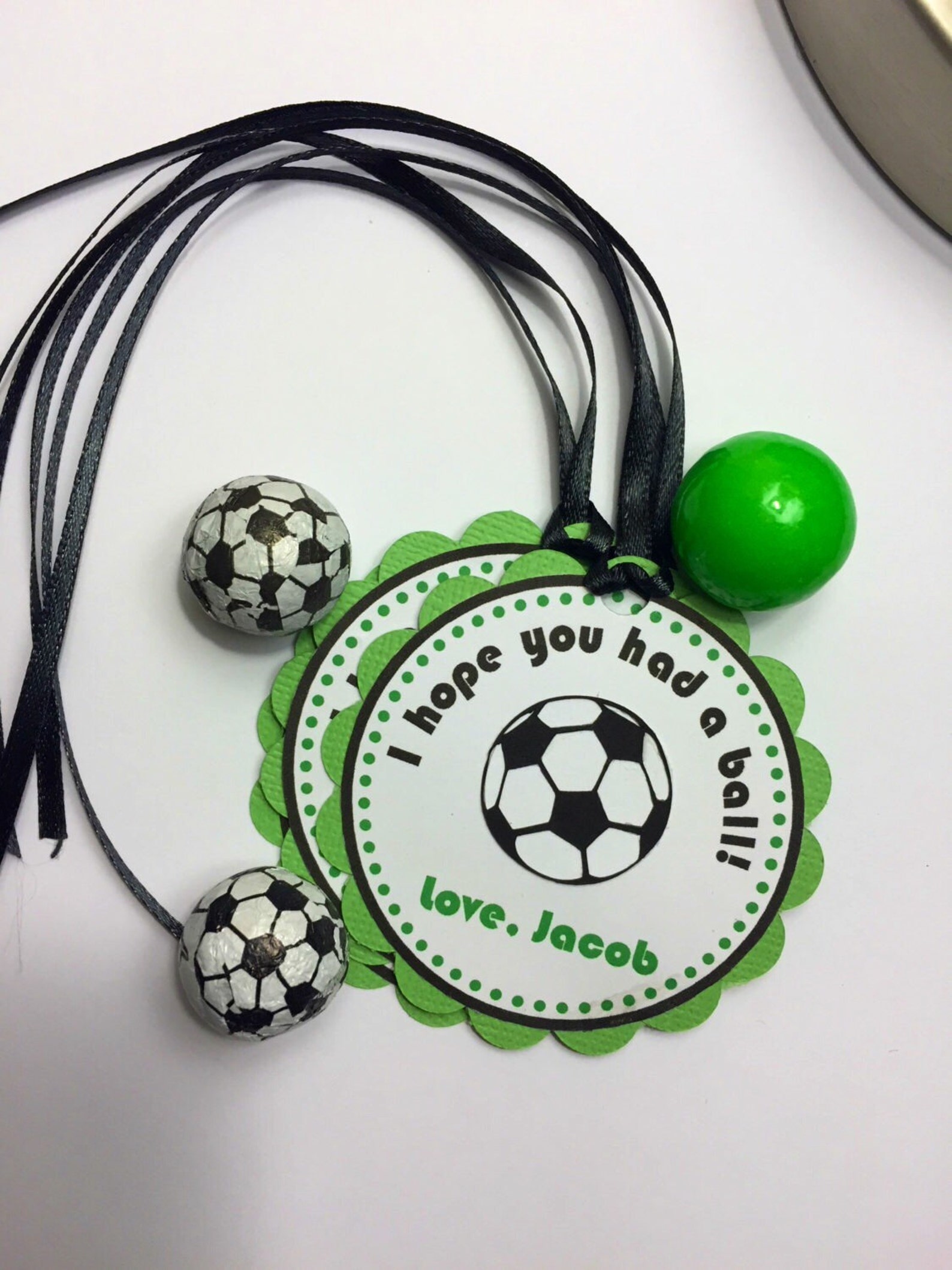 12 Soccer Favor Tags Soccer Goody Bag Tags Soccer Birthday | Etsy
