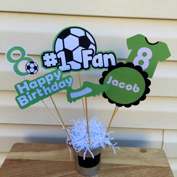 Soccer Centerpiece - Etsy