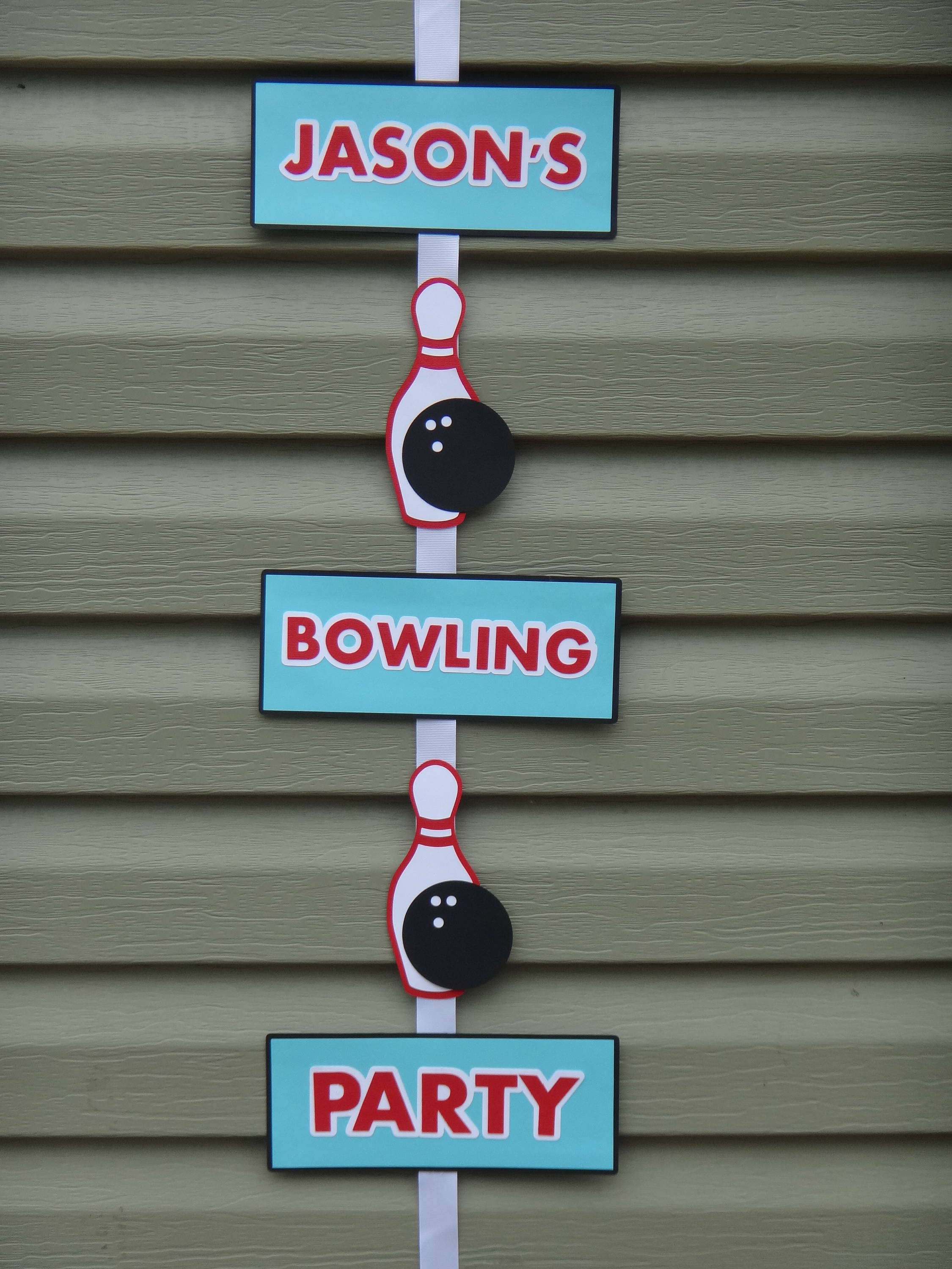 Bowling Party Welcome Sign Bowling Door Sign Bowling Party | Etsy