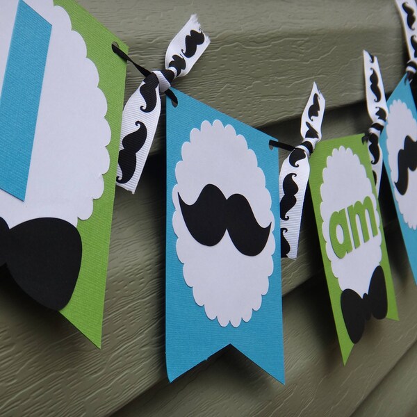 Mustache Bash Banner - Etsy