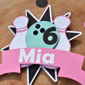 Bowling Cake Topper, Bowling Party Centerpiece, Bowling Decorations ...