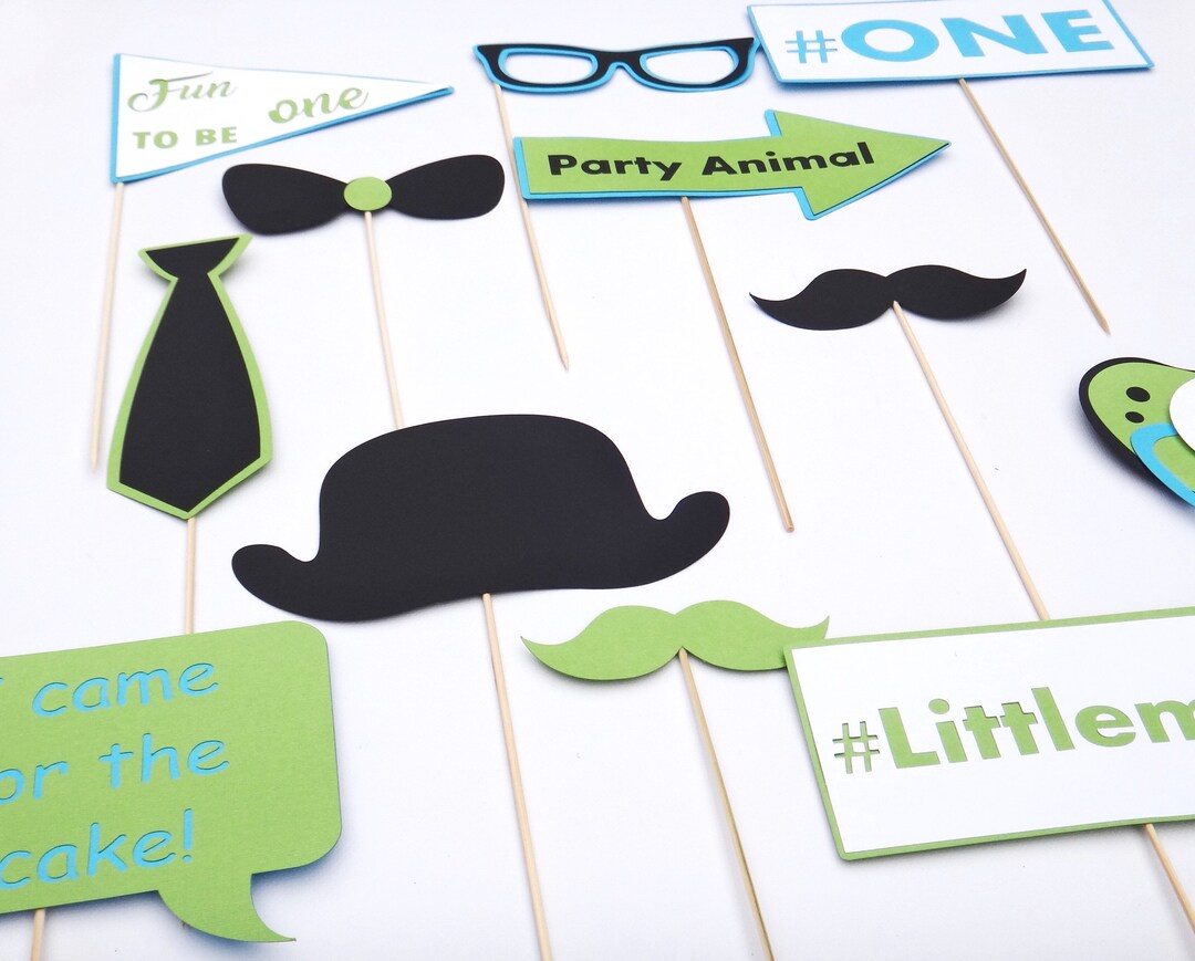 Little Man Photo Booth Props, Mustache Photo Booth Props, Little Man ...