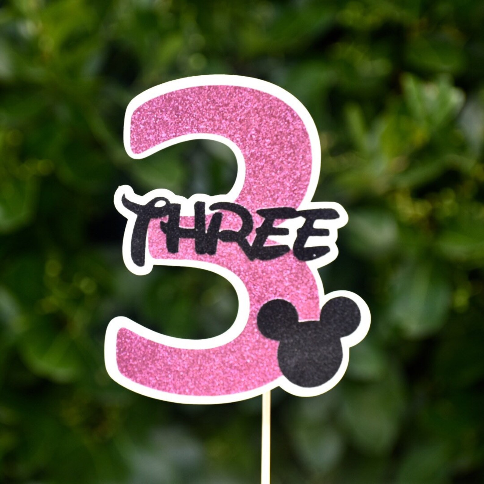 Minnie Mouse Cake Topper Minnie Mouse Party Minnie Mouse - Etsy