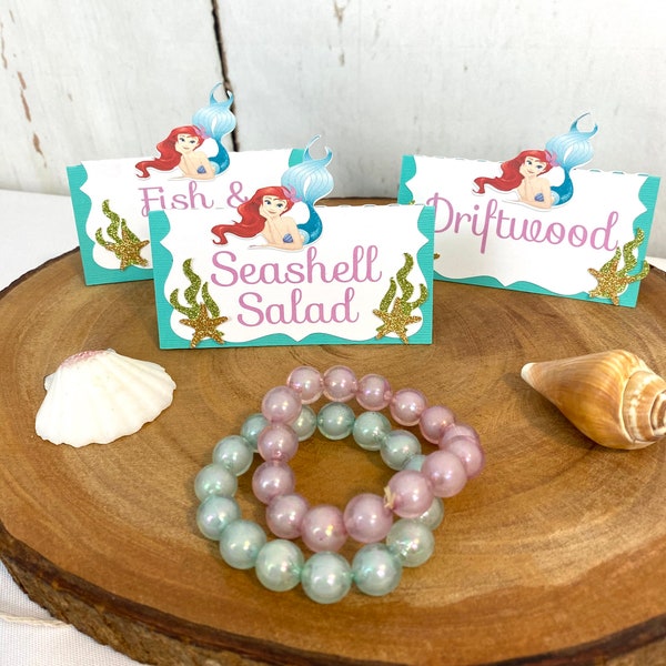 Under the Sea Food Labels - Etsy