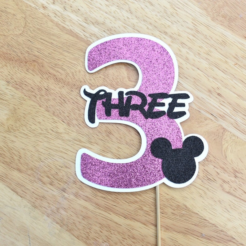 Minnie Mouse Cake Topper Minnie Mouse Party Minnie Mouse - Etsy