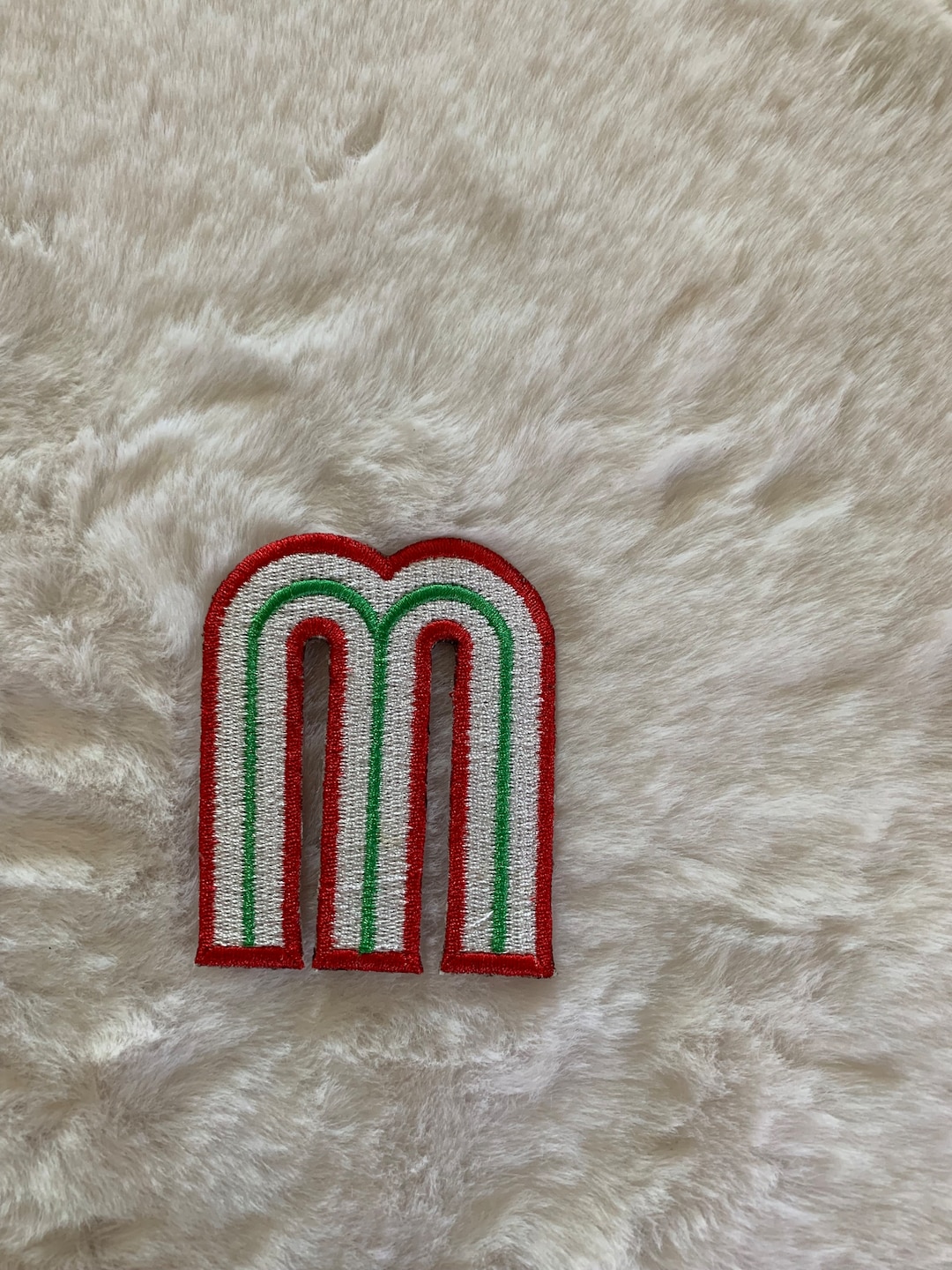 Mexican M | Single Embroidered Iron on Patches - Etsy