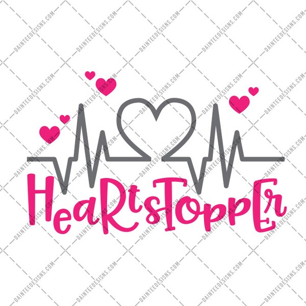 Heartstopper Svg - Etsy
