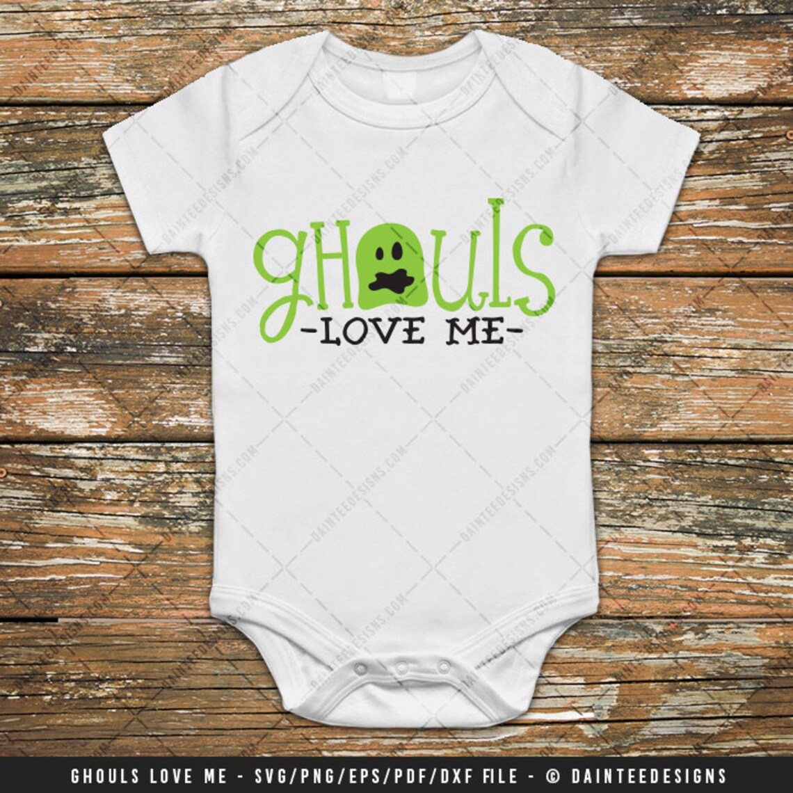 Ghouls Love Me - SVG, Vector, DXF, EPS, Digital Cut File, Silhouette ...