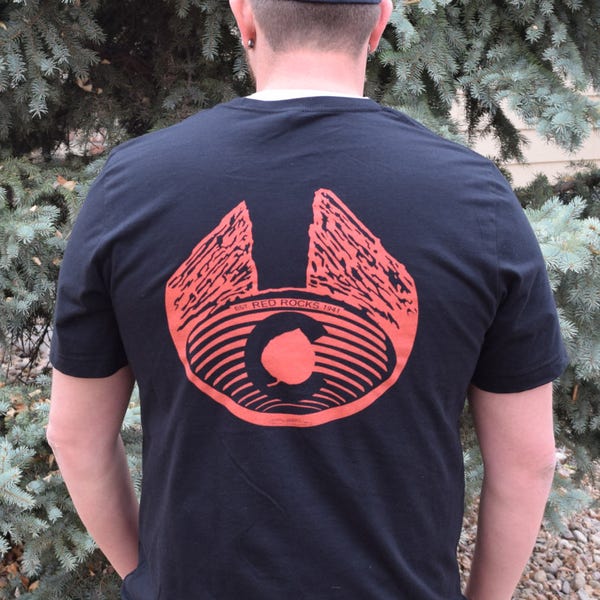 Red Rocks Amphitheater Shirt - Etsy
