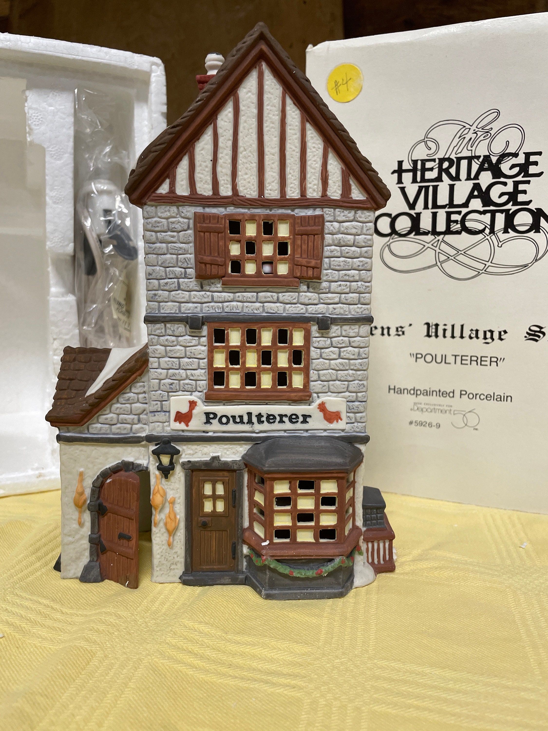 Dept. 56 poulterer Dickens Village Series - Etsy
