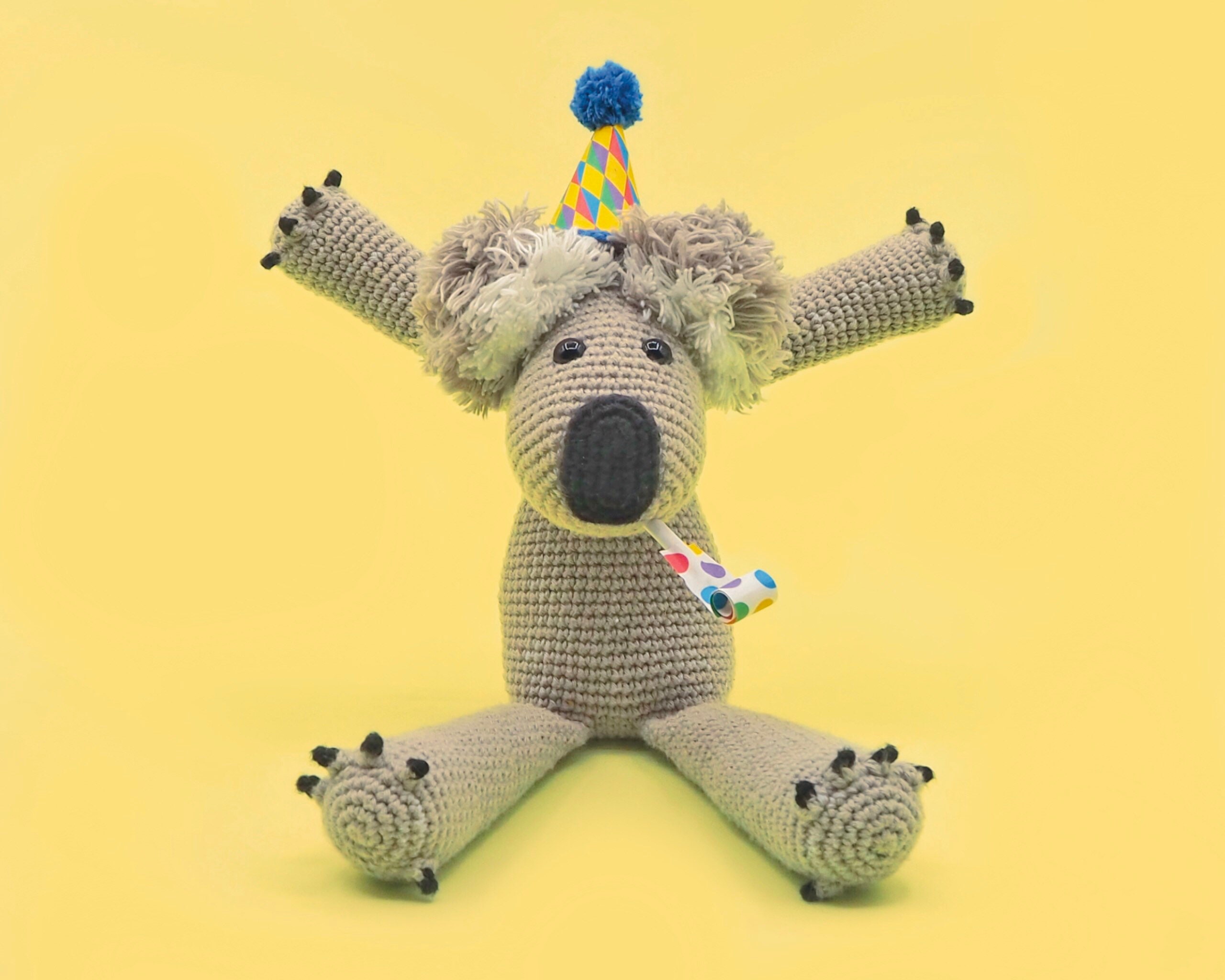 Crochet Koala Pattern - Coco the Koala - A Cute Amigurumi Koala Pattern ...