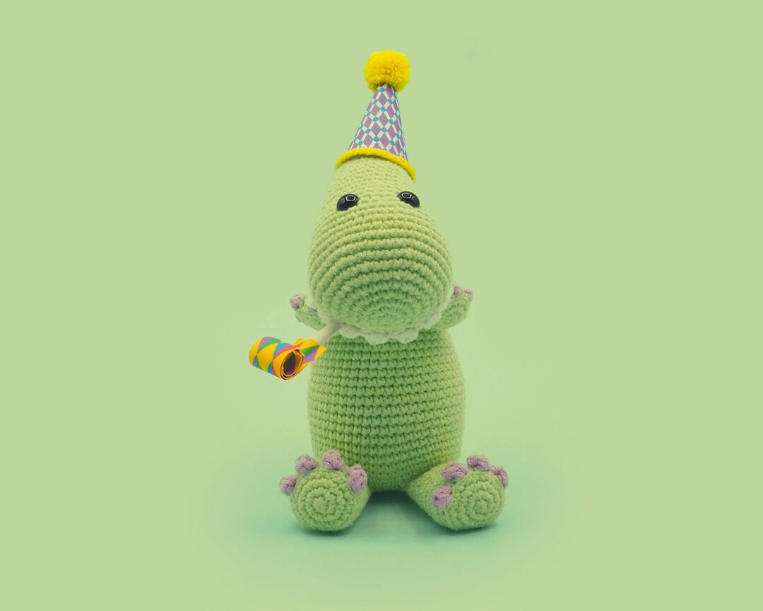 Crochet Dinosaur Pattern - Taylor the Tyrannosaurus Rex - A Cute ...