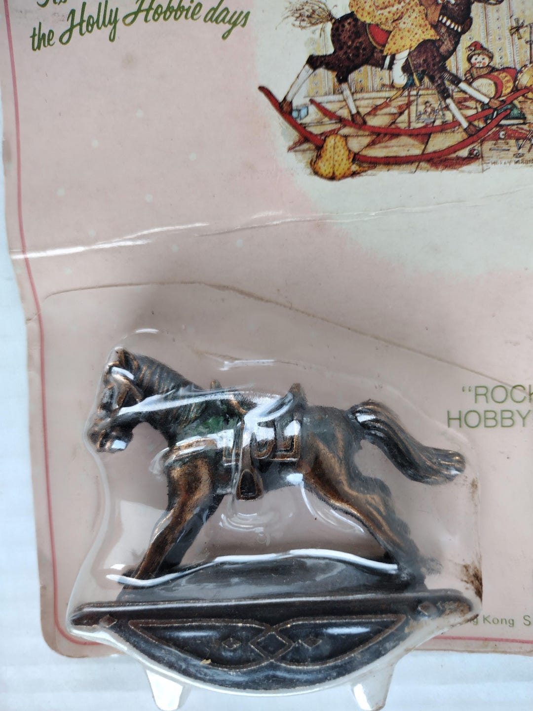 Holly Hobbie Old Fashioned Die-cast Metal Miniatures Rocking Horse ...