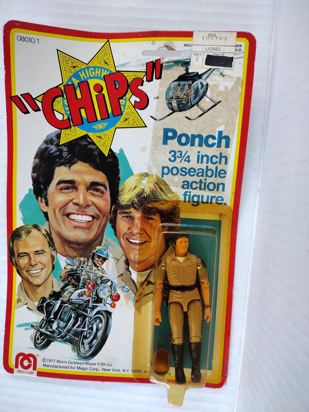 CHIPS Action Figure Ponch 1977 Mego - Etsy