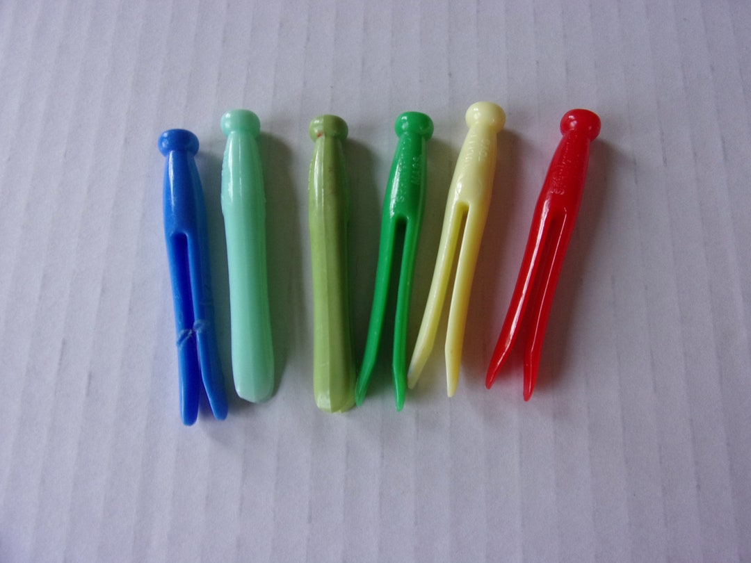 Vintage Dolly Clothes Pin Set Tucker Toys - Etsy