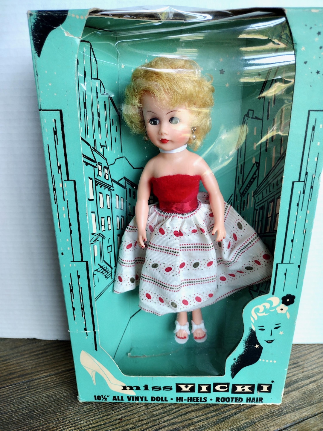 Fifties Miss Vicki Fashion Doll, Org Box - Etsy