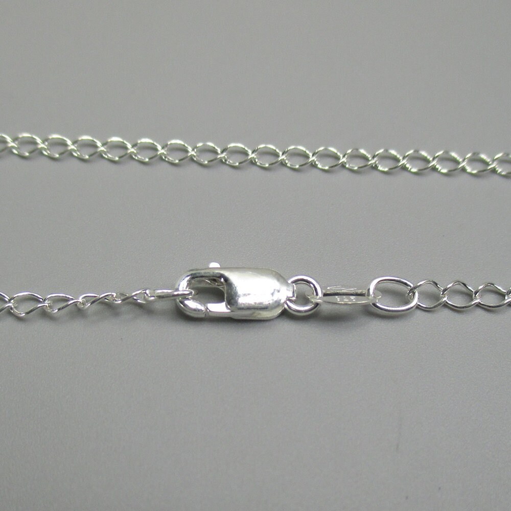 Sterling Silver and Fine Silver Rectangle Pendant - Etsy