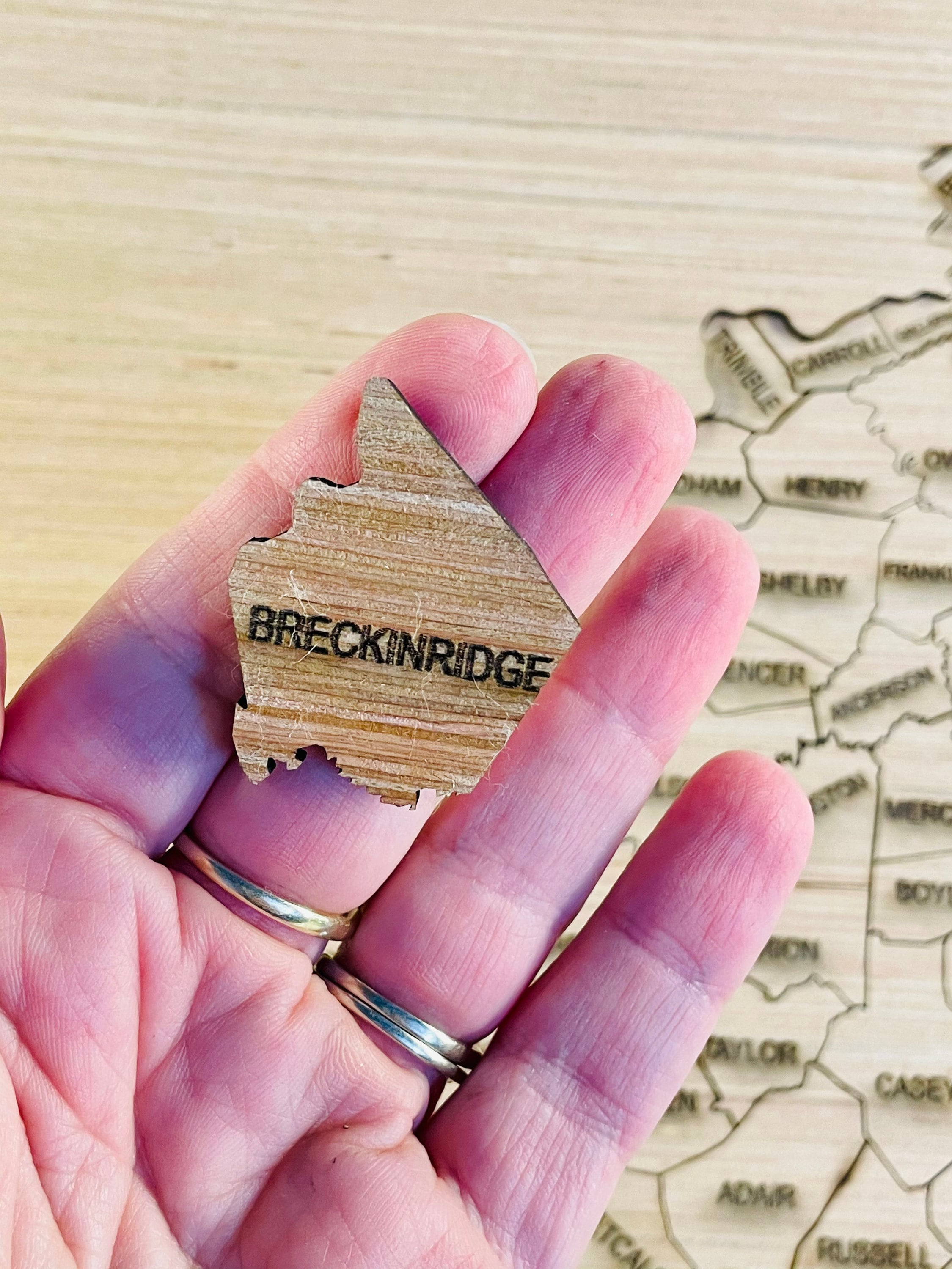 Digital State of Kentucky With Counties Map SVG & PDF Puzzle - Etsy