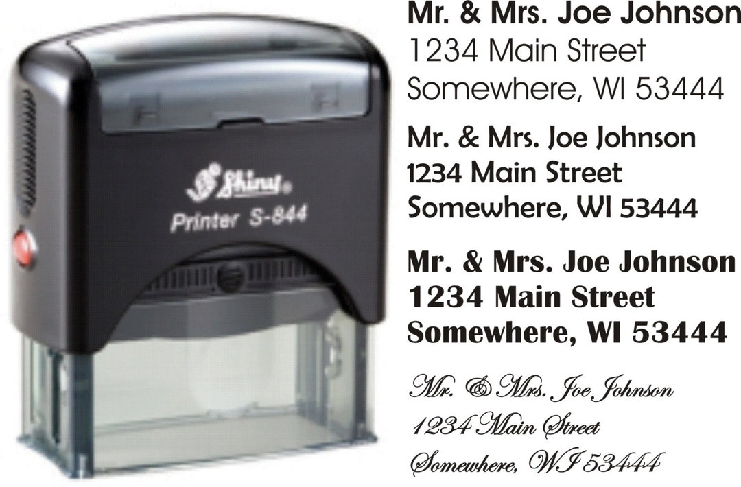 Address Stamps - Etsy