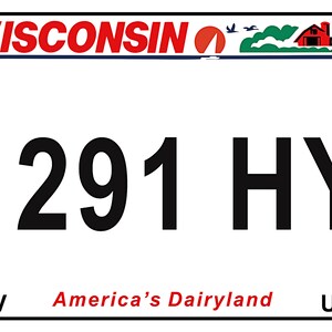 Wisconsin ATV / UTV State Engraved License Plates - Ships Today! - 2025 ...